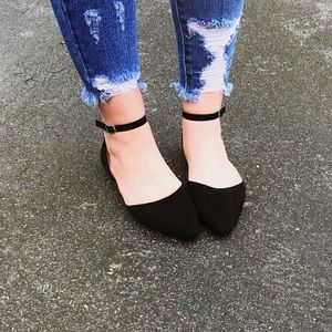 A Mermaid’s Epiphany | Shoes | Fiona Cut Out Flats In Black | Poshmark